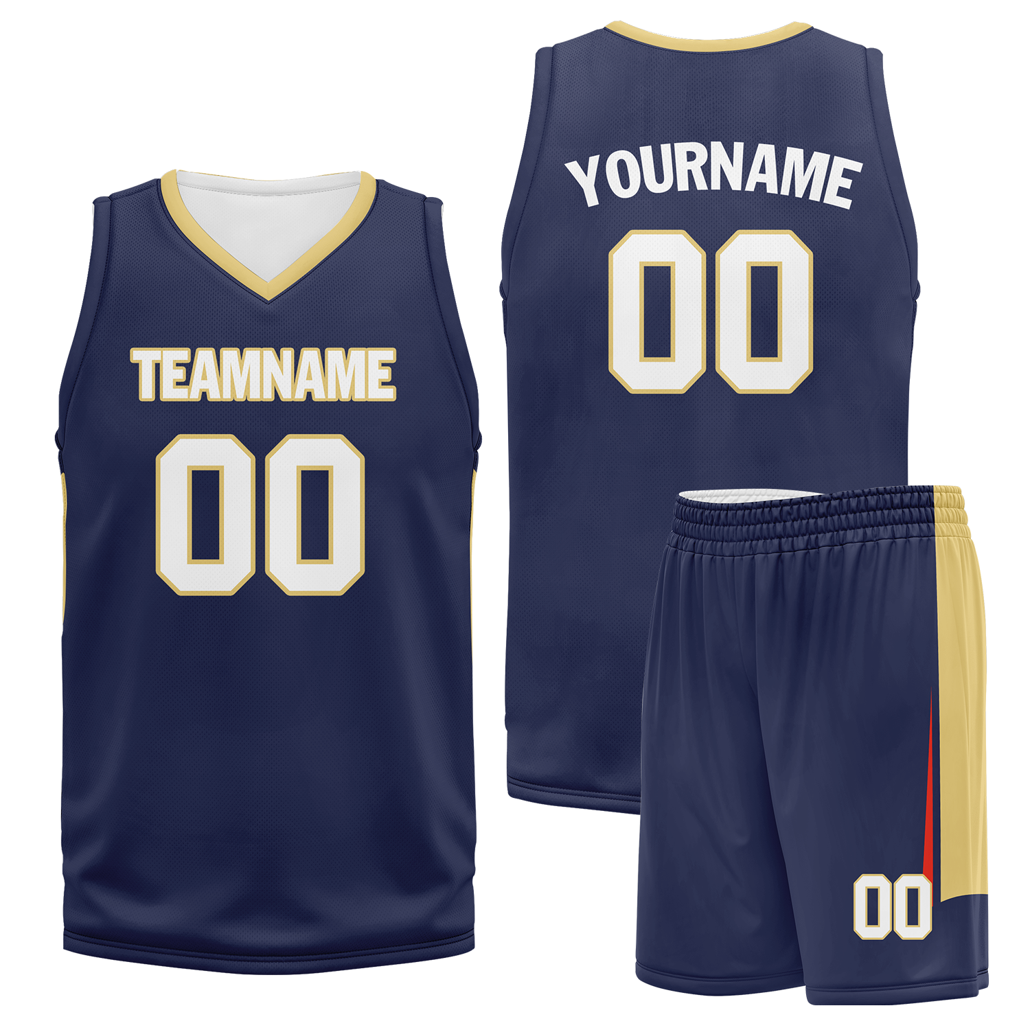 Coolcustomize Custom Deep Blue Classic Style Sports Uniform Basketball ...